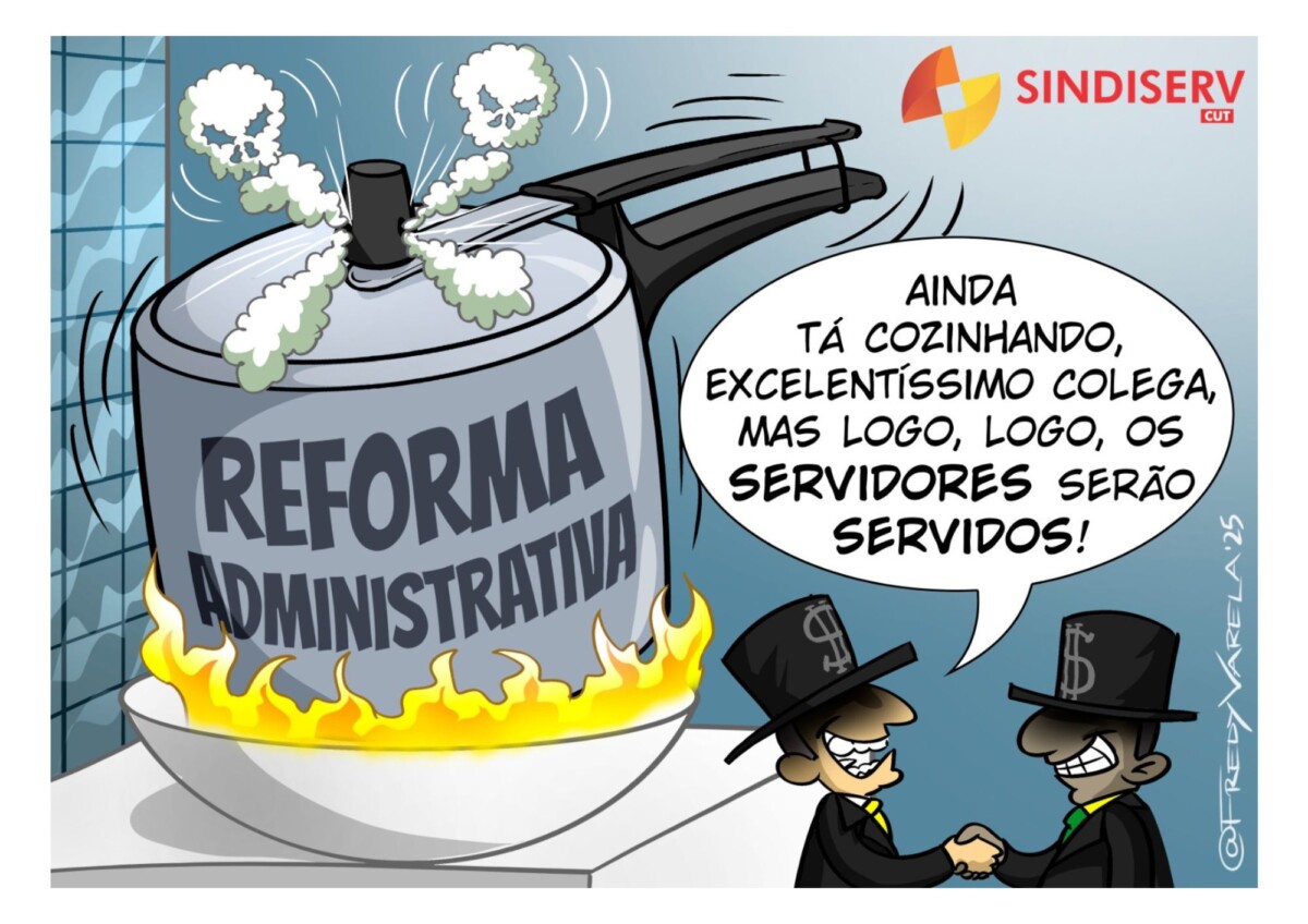 Charge da Semana - Sindiserv